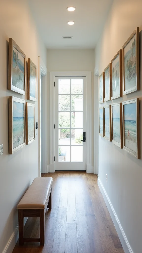 25 Coastal Hallway Designs: Bringing the Ocean Indoors - Home decor